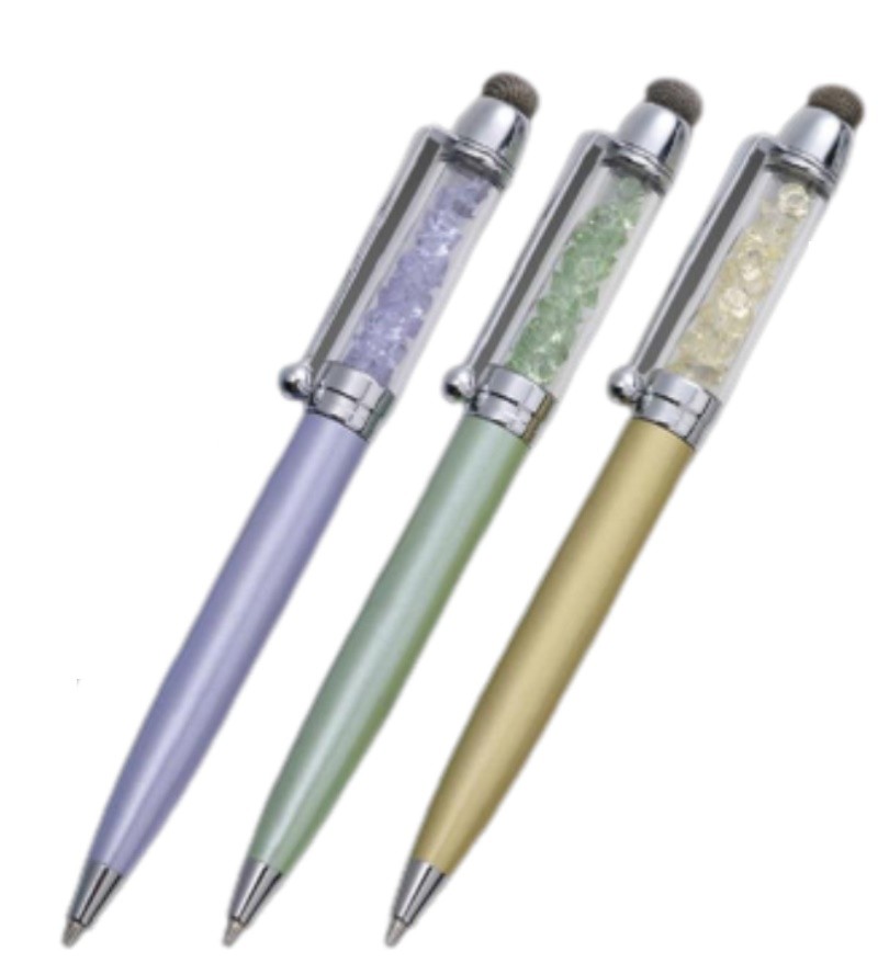 Exquisite plain color metal crystal stylus TS-CP01, Taiwan Exquisite ...